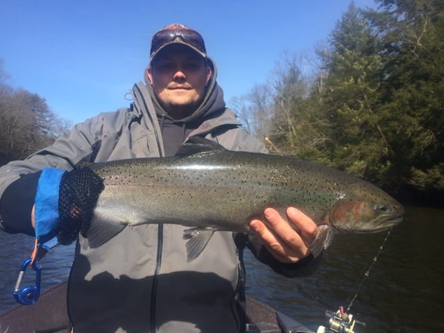NY's Salmon River Spring Steelhead Run Underway - Pautzke Bait Co