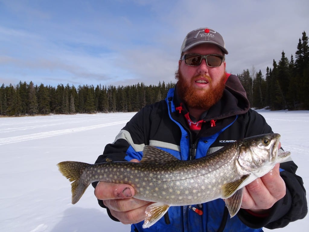Splake Showing Now Through Ontario Ice - Pautzke Bait Co